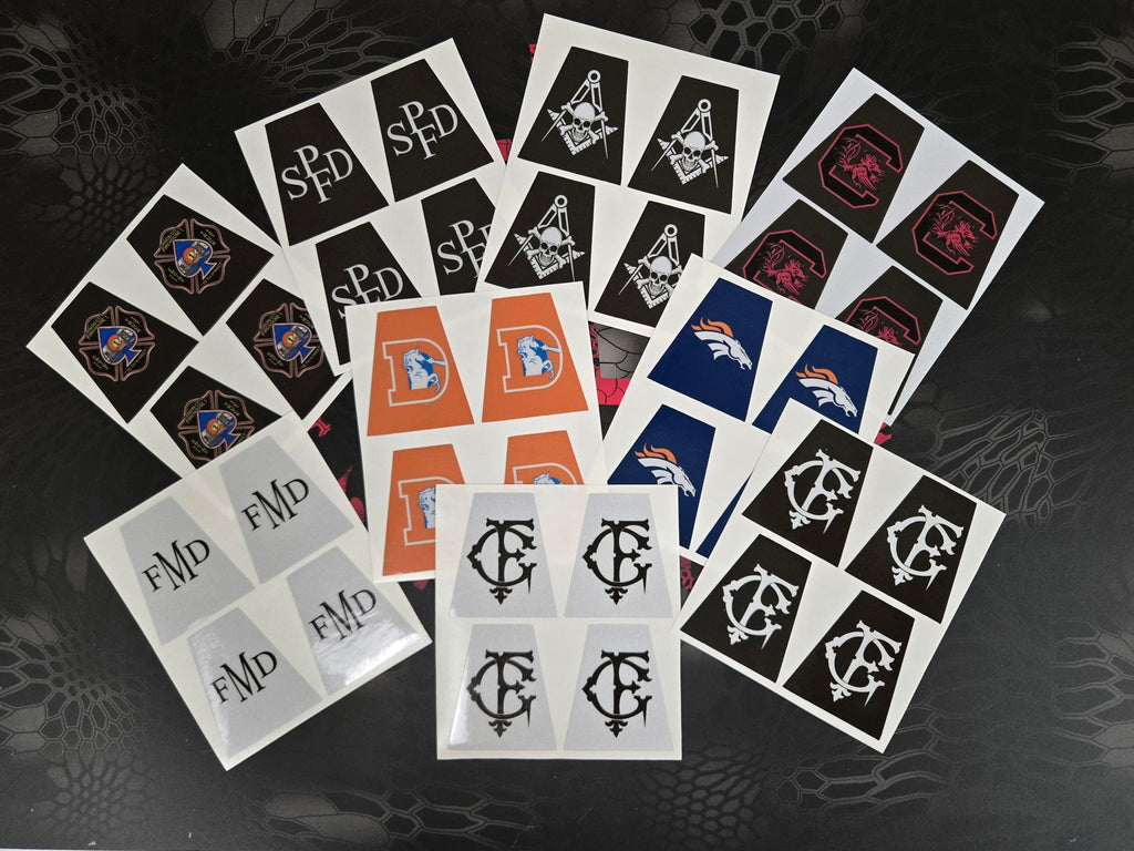 Custom Helmet Tetrahedrons tets – Firehouse Graphics